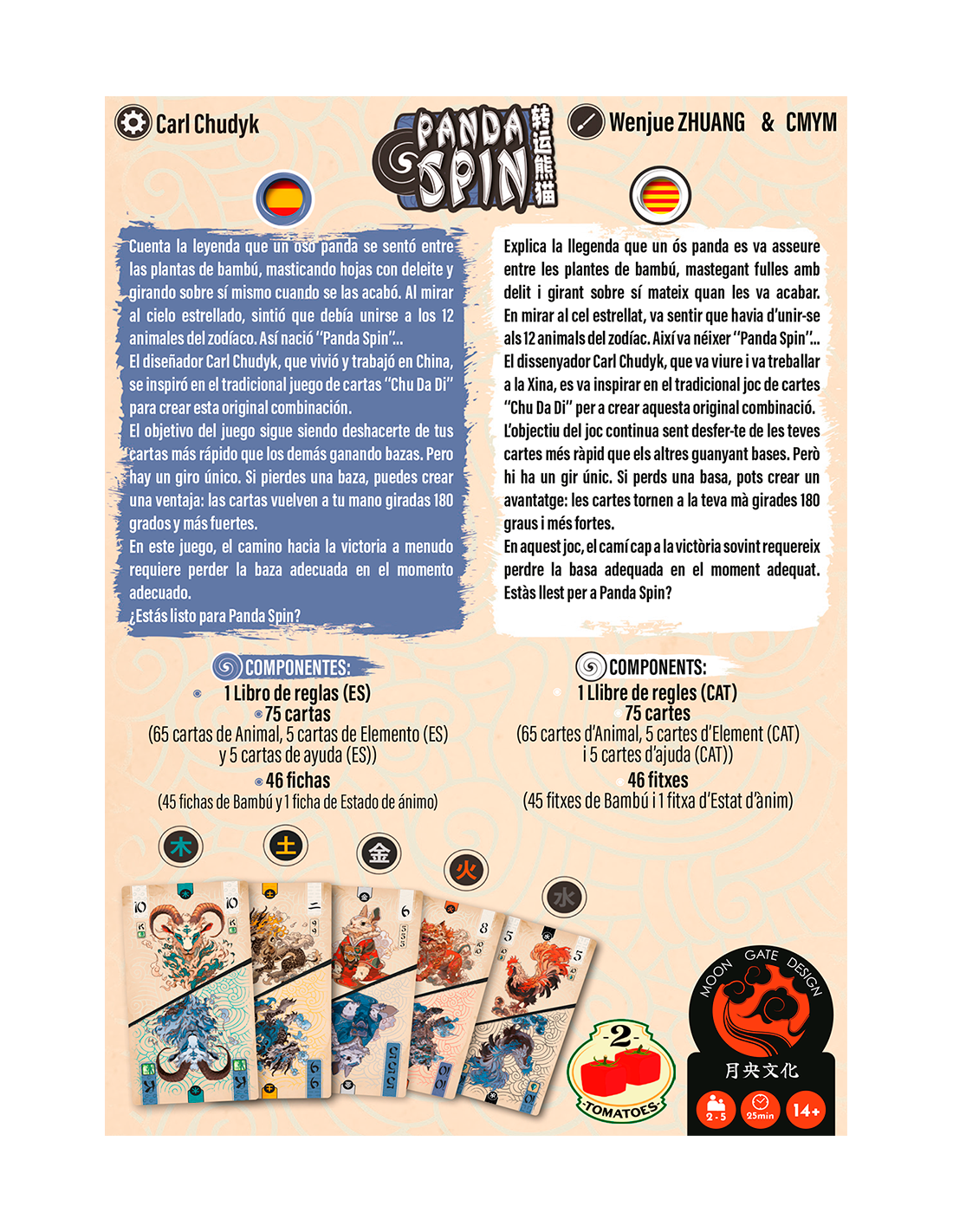 Panda Spin – Juego de mesa